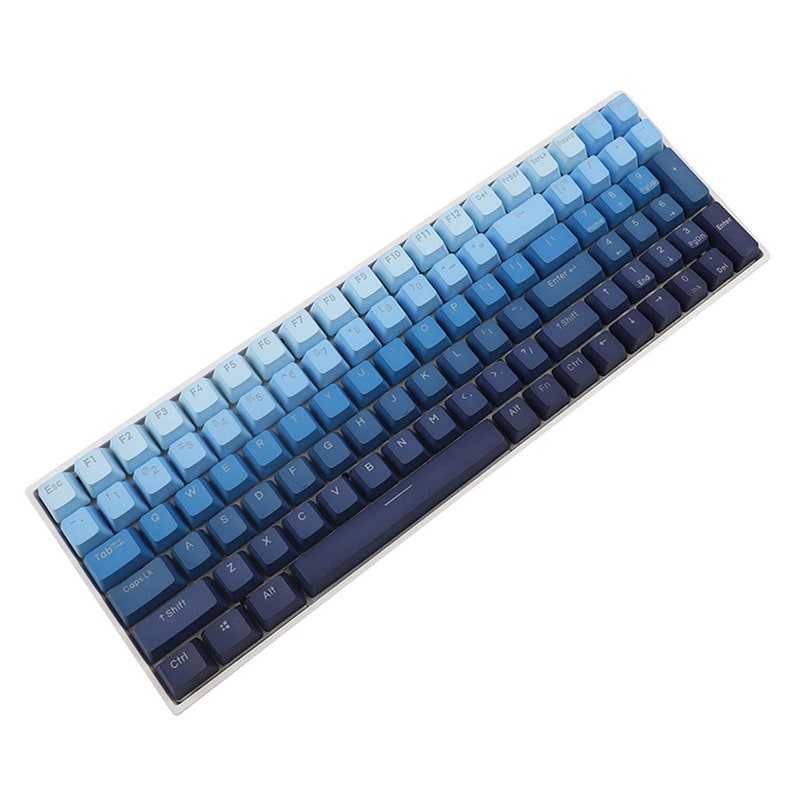 122PCS Gradient Blue Keycap Set PBT Backlit Keycap OEM - Etsy