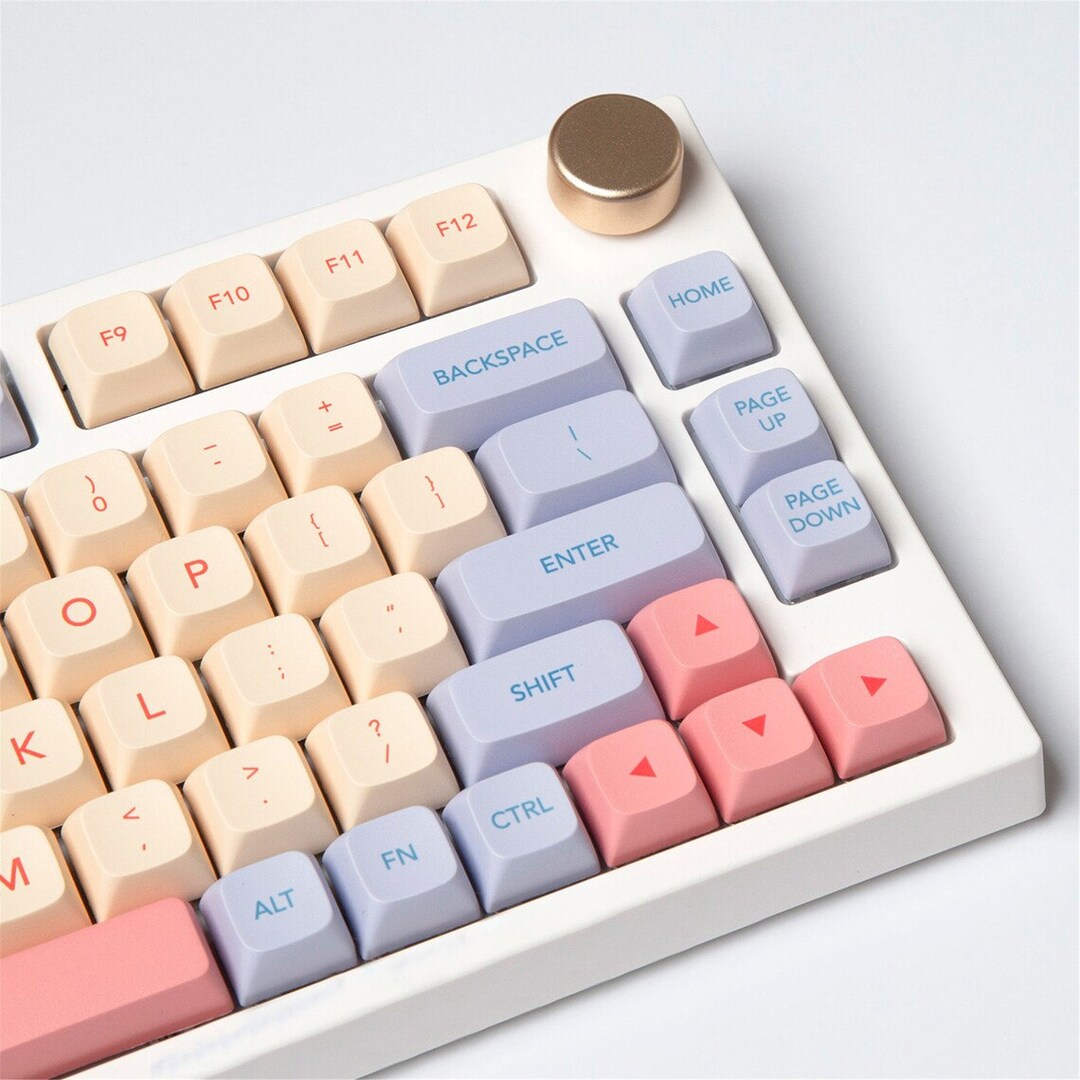 Cotton Candy Theme Keycaps-132 PCS XDA Keycap Set Good - Etsy