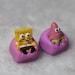 Baby Patrick Star Sitting on the Sofa Inspired Resin Artisan Keycap Key ...