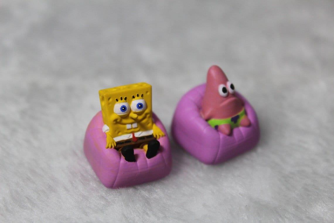 Baby Patrick Star Sitting on the Sofa Inspired Resin Artisan - Etsy ...