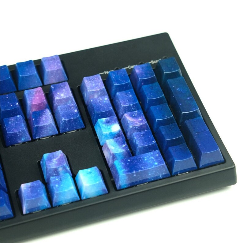 104 Keycap Set Space Universe Key Cap ABS Double Color Backlit - Etsy