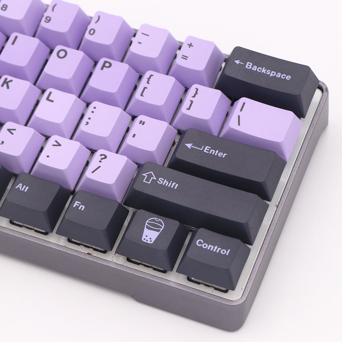 Taro Boba Bubble Tea Keycap Set 145 Piece Cherry Profile PBT - Etsy Canada