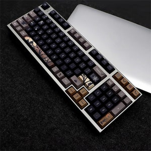 136pcs Halloween Theme Keycaps Spider Skull Pattern Keycaps - Etsy