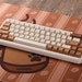 153pcs, Coffee and Cat Theme Keycap Set, Brown Colorway Keycap Set, PBT ...