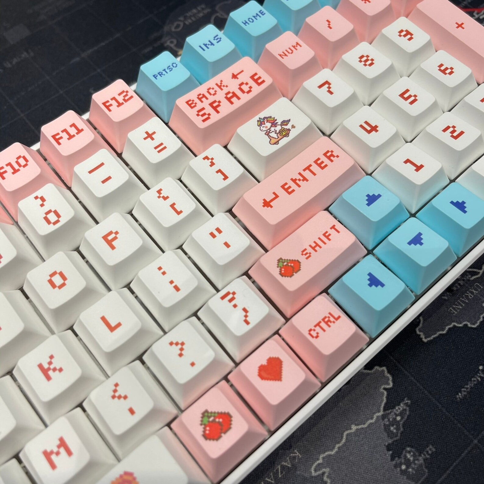 Pixel 3.0 Edition Keycap Set 141 Piece Cherry Profile PBT - Etsy