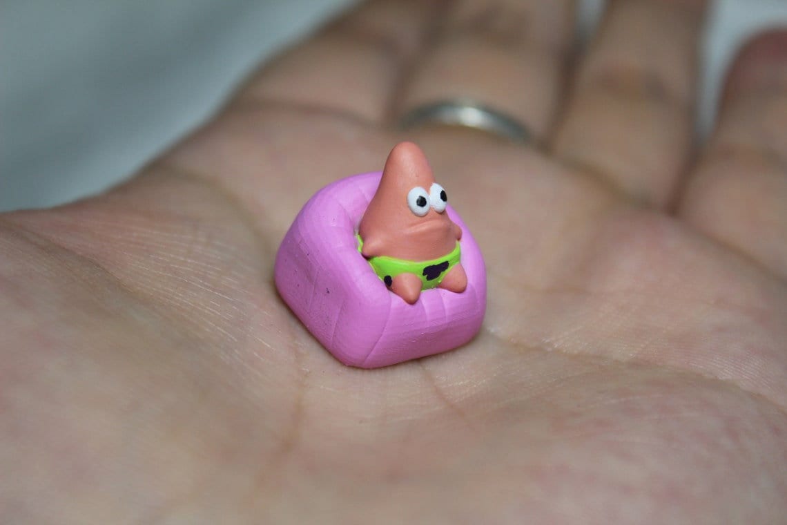 Baby Patrick Star Sitting on the Sofa Inspired Resin Artisan - Etsy ...