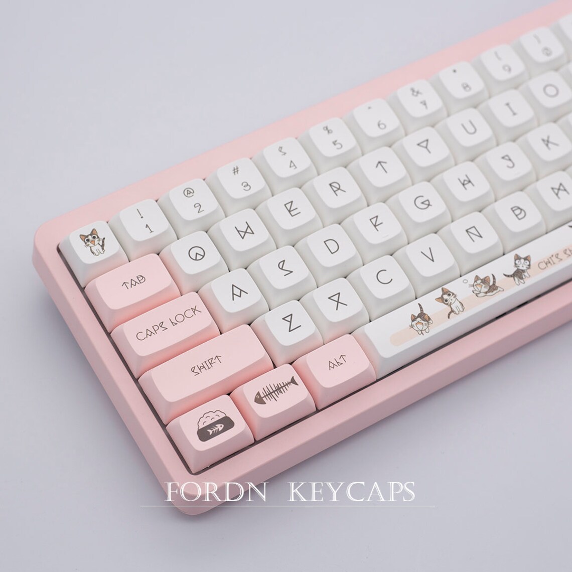 Cute Cat Keycaps Backlit Kitty Keycap Kitty Resin Artisan - Etsy UK
