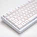 120PCS Minimalist White Keycaps Set, Japanese Keycap Set, Mechanical ...