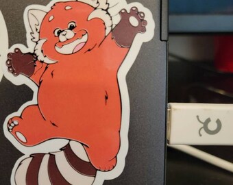 Red Panda Sticker | Etsy