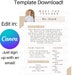 EDITABLE Meet the Teacher Template - INSTANT DOWNLOAD - Neutral Color ...