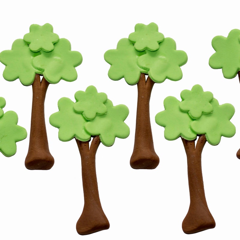Tree Cake Topper - Etsy