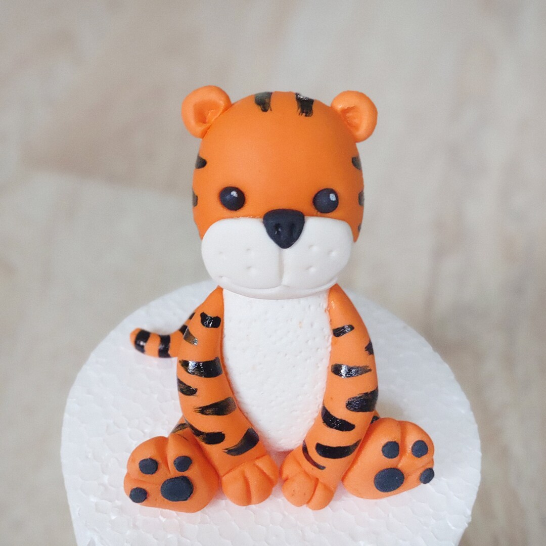 Edible Baby Tiger Cake Topper. - Etsy