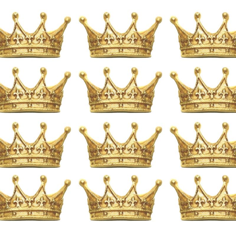 Crown Cupcake Topper - Etsy