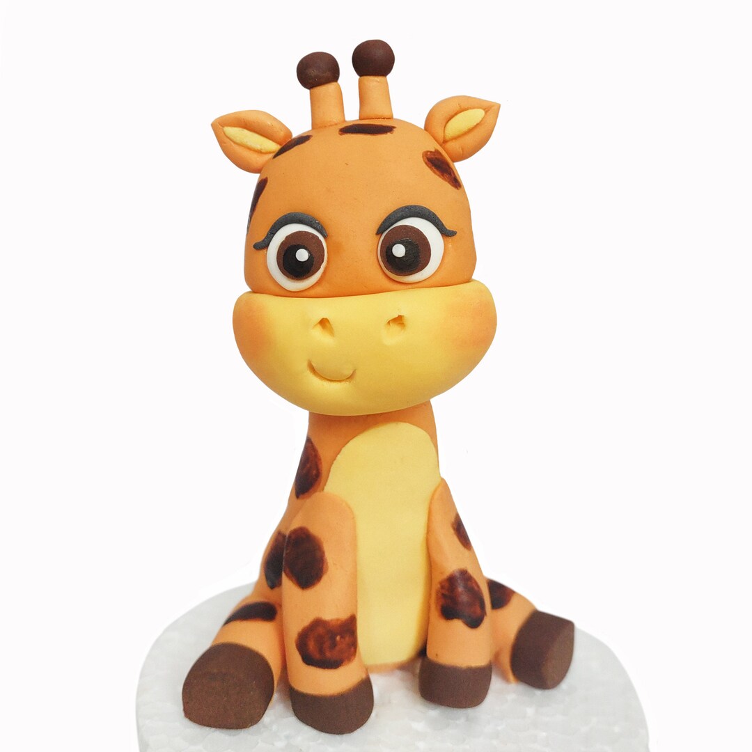 Edible Cute Giraffe Cake Topper. - Etsy