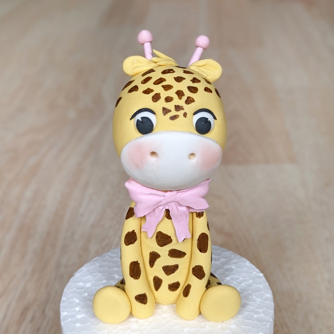 Edible Cute Giraffe Cake Topper. - Etsy