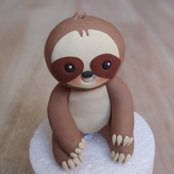 Sloth Cake Topper Birthday - Etsy