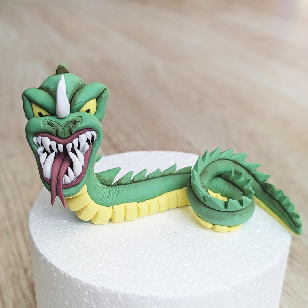 Loch Ness Monster Cake Topper. Edible Fondant/gum Paste Loch Ness ...