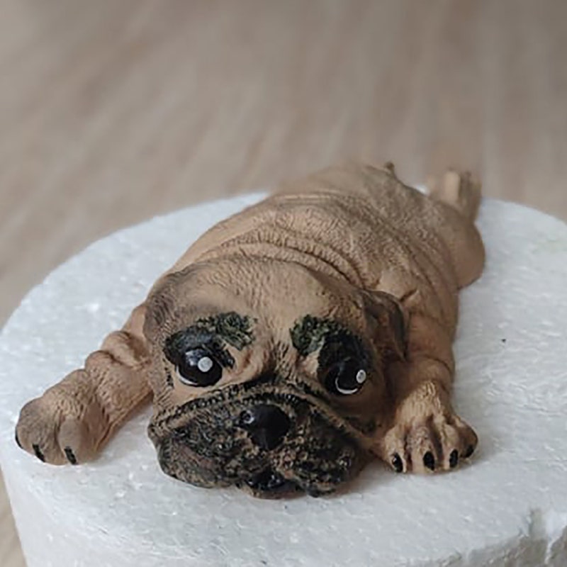 Pug Cake Topper - Etsy