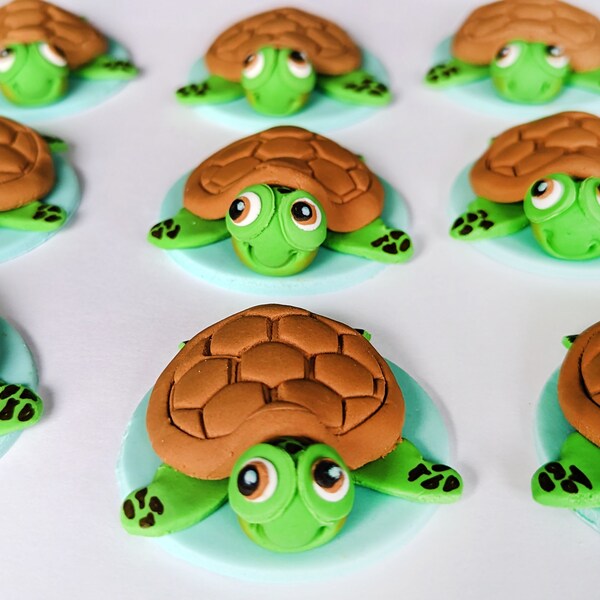 Turtle Cupcake - Etsy