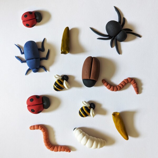 Fondant Bugs - Etsy