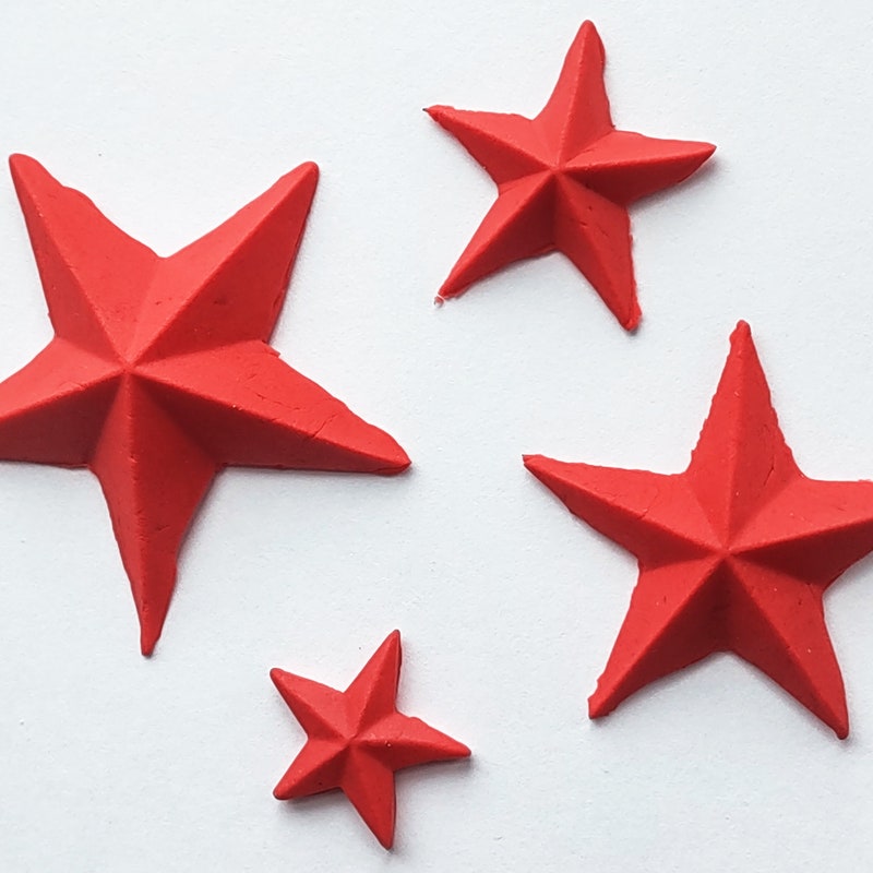 Fondant Stars - Etsy