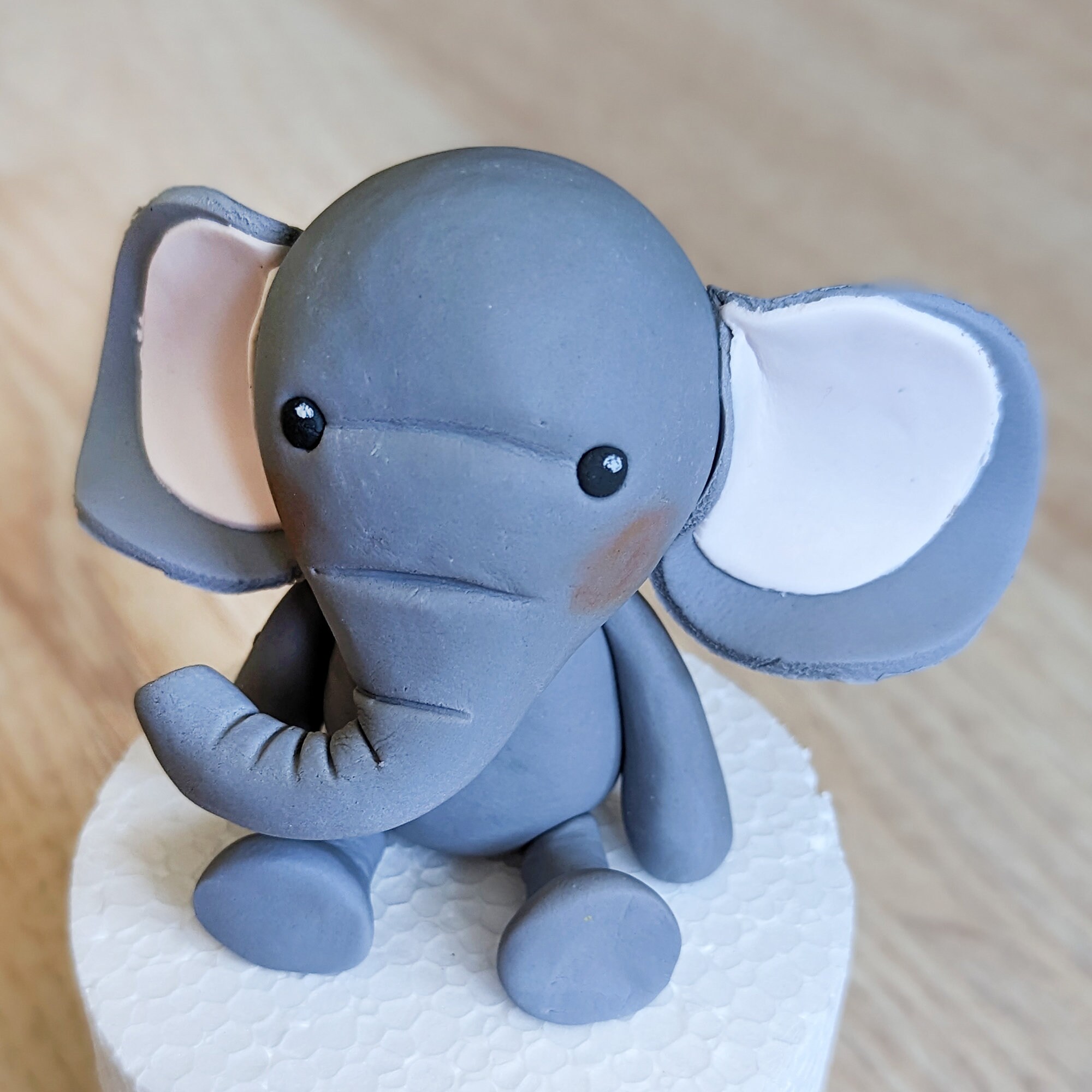Edible Elephant Cake Topper. - Etsy