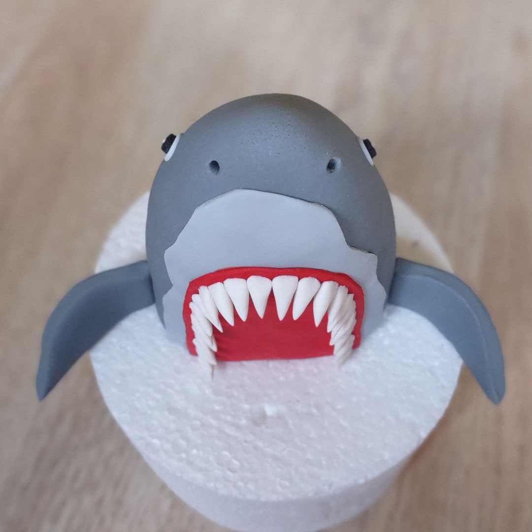 Edible Shark Head Cake Topper. - Etsy