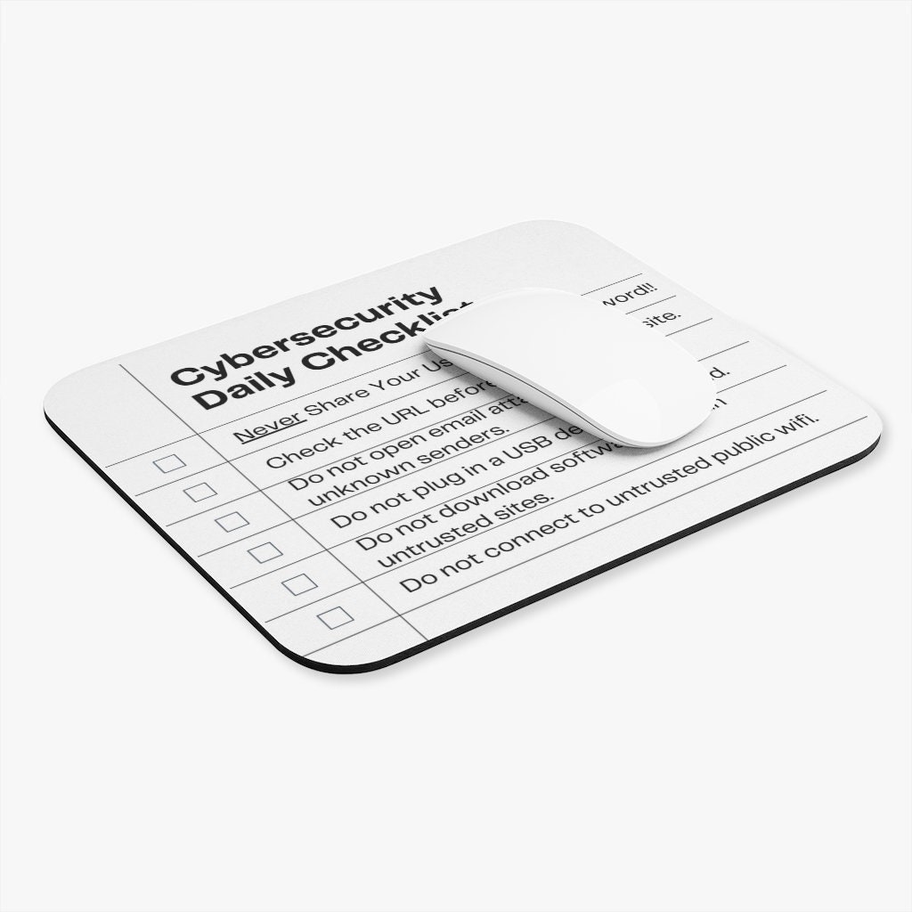 Cybersecurity Mouse Pad, Helpdesk Mouse Pad, Nerd Gift, Tech Support ...