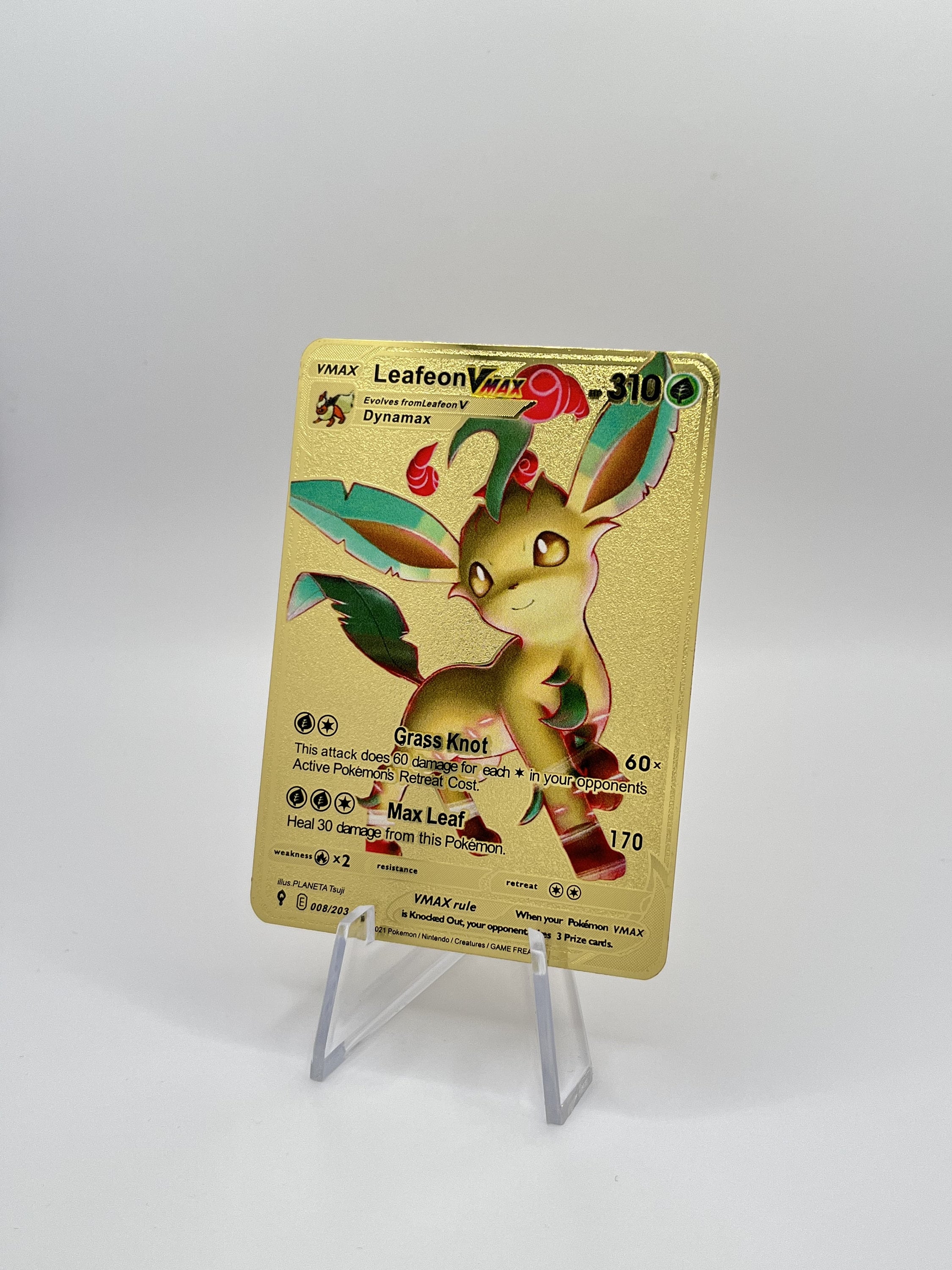 Pokemon Leafeon Card