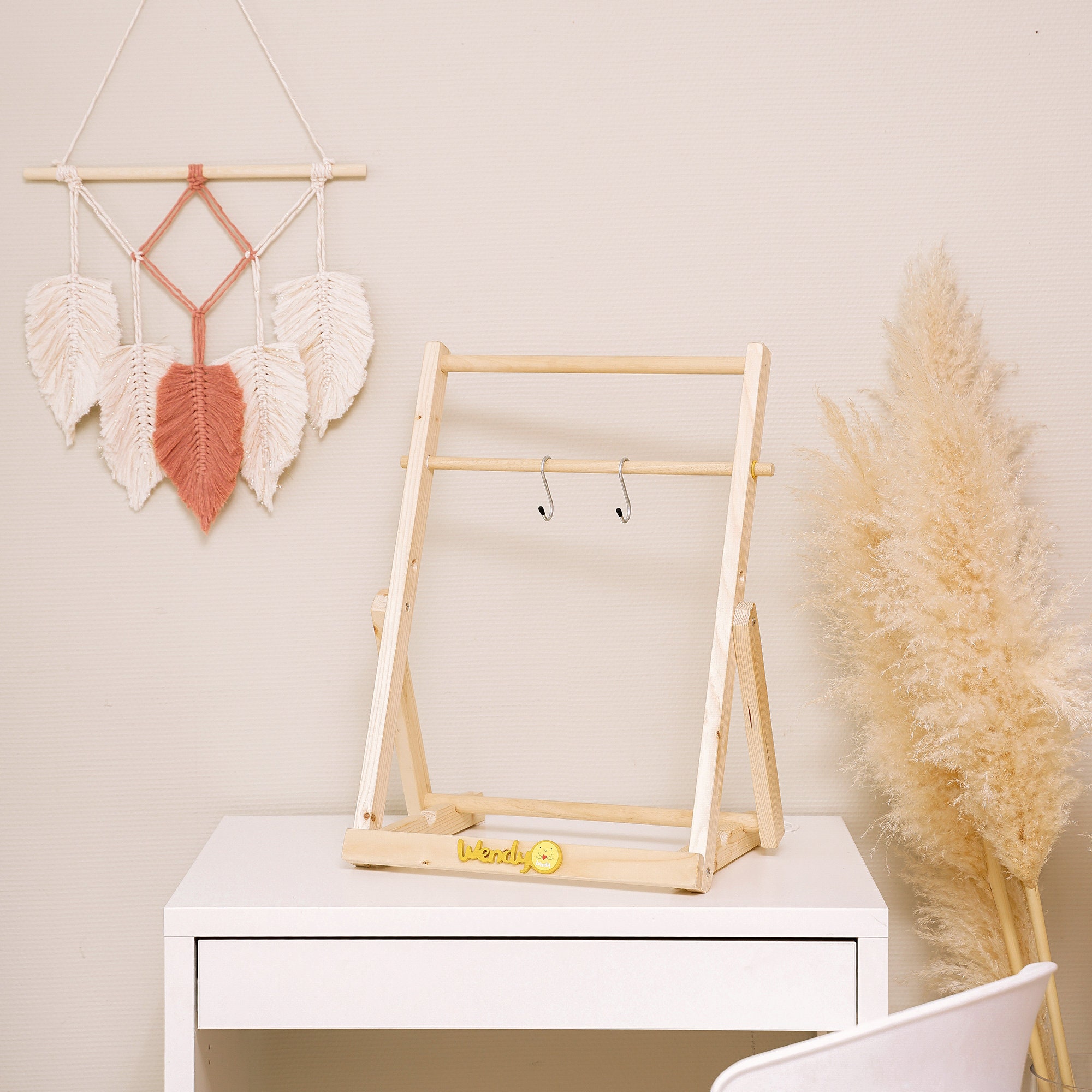 Macrame Workstation / Macrame Pedestal / Macramè Support / Macrame ...