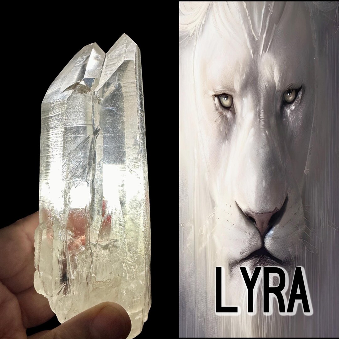 Lemurian Quartz Crystal Star Gate to Lyra for All Starseeds 1 Lb! Twin ...