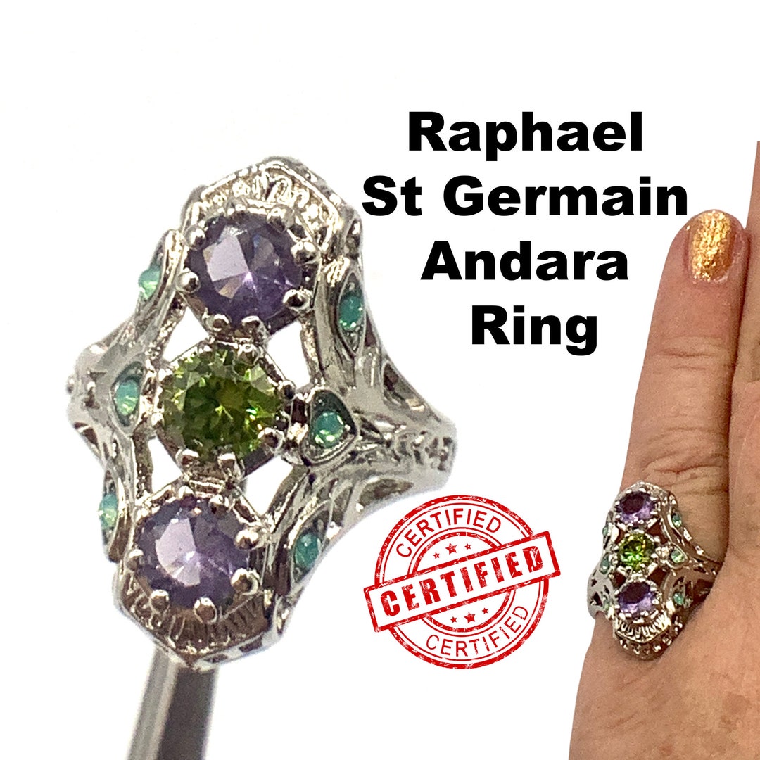 Andara Ring Blessed at Archangel Michael Vortex as Portal to - Etsy