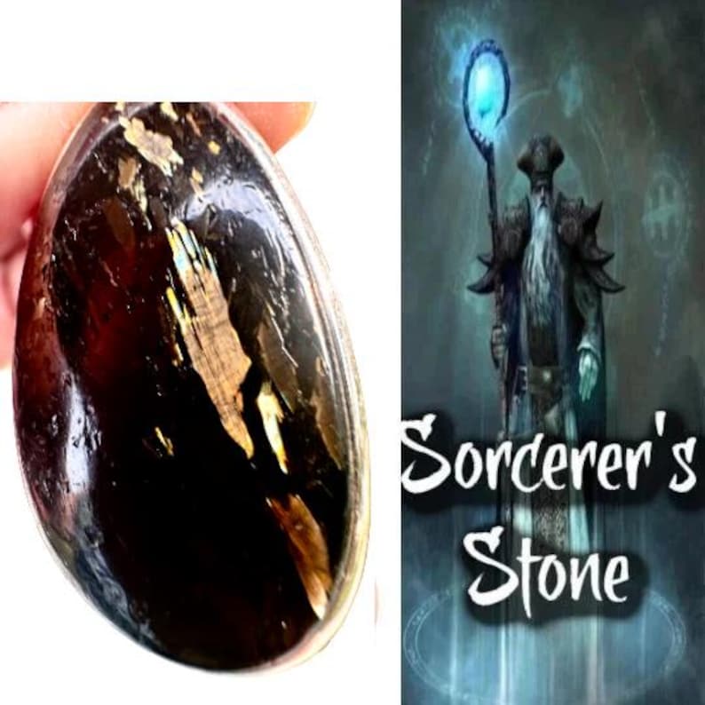 Nuummite Necklace From Greenland. Rare Authentic Protection Stone - Etsy