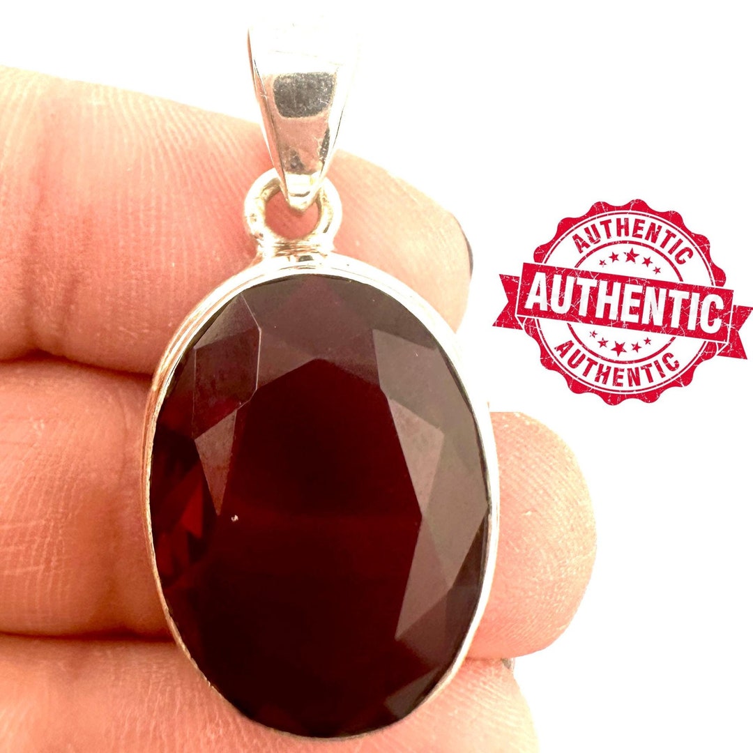 ANDARA Crystal NECKLACE Silver Necklace Red Andara Divine Fire ...