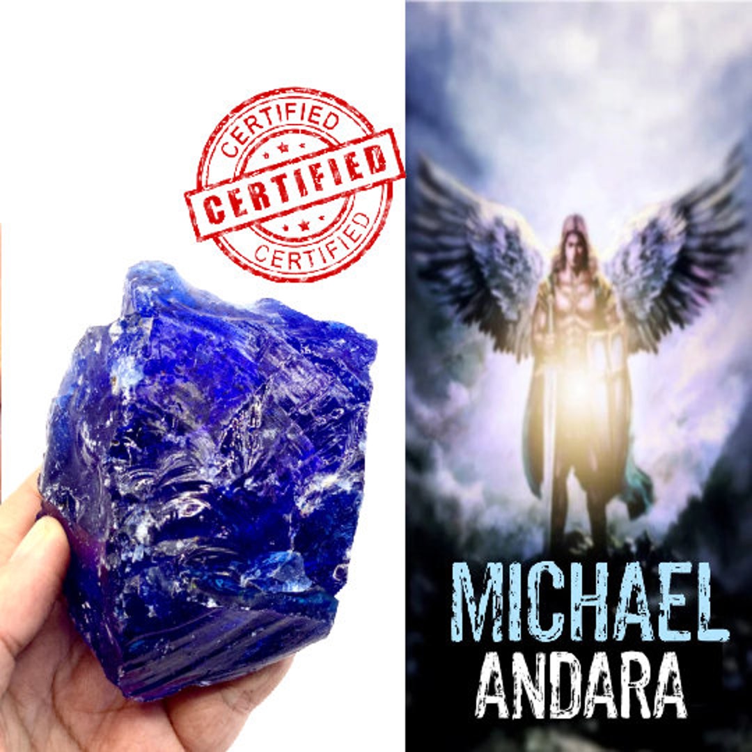 Andara Crystals Encoded to Archangel Michael. Raw Crystal. - Etsy