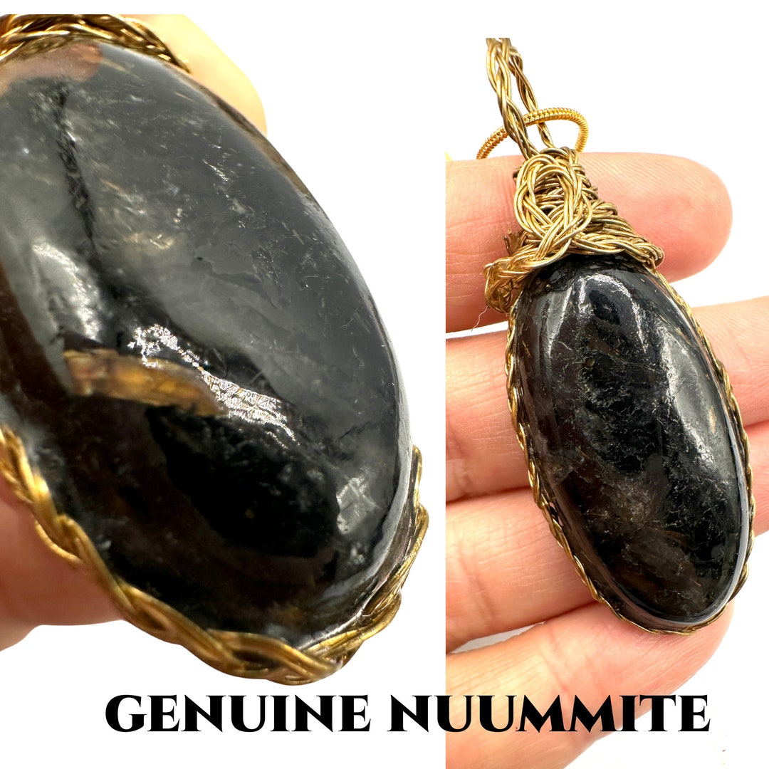 NUUMMITE Crystal NECKLACE From Greenland Vortex to Druid Warlock Merlin ...