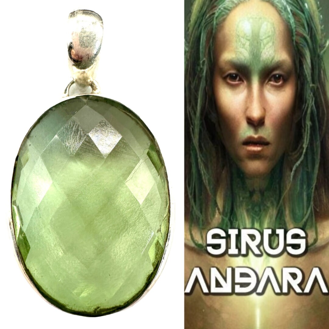 ANDARA CRYSTAL PENDANT Encoded to Sirius for Starseeds Authentic Andara ...