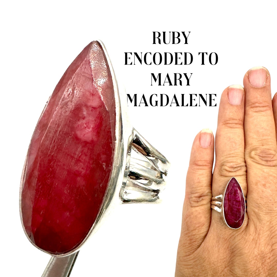 Ruby Ring Encoded to Mary Magdalene Ascended Master Protects Protection ...