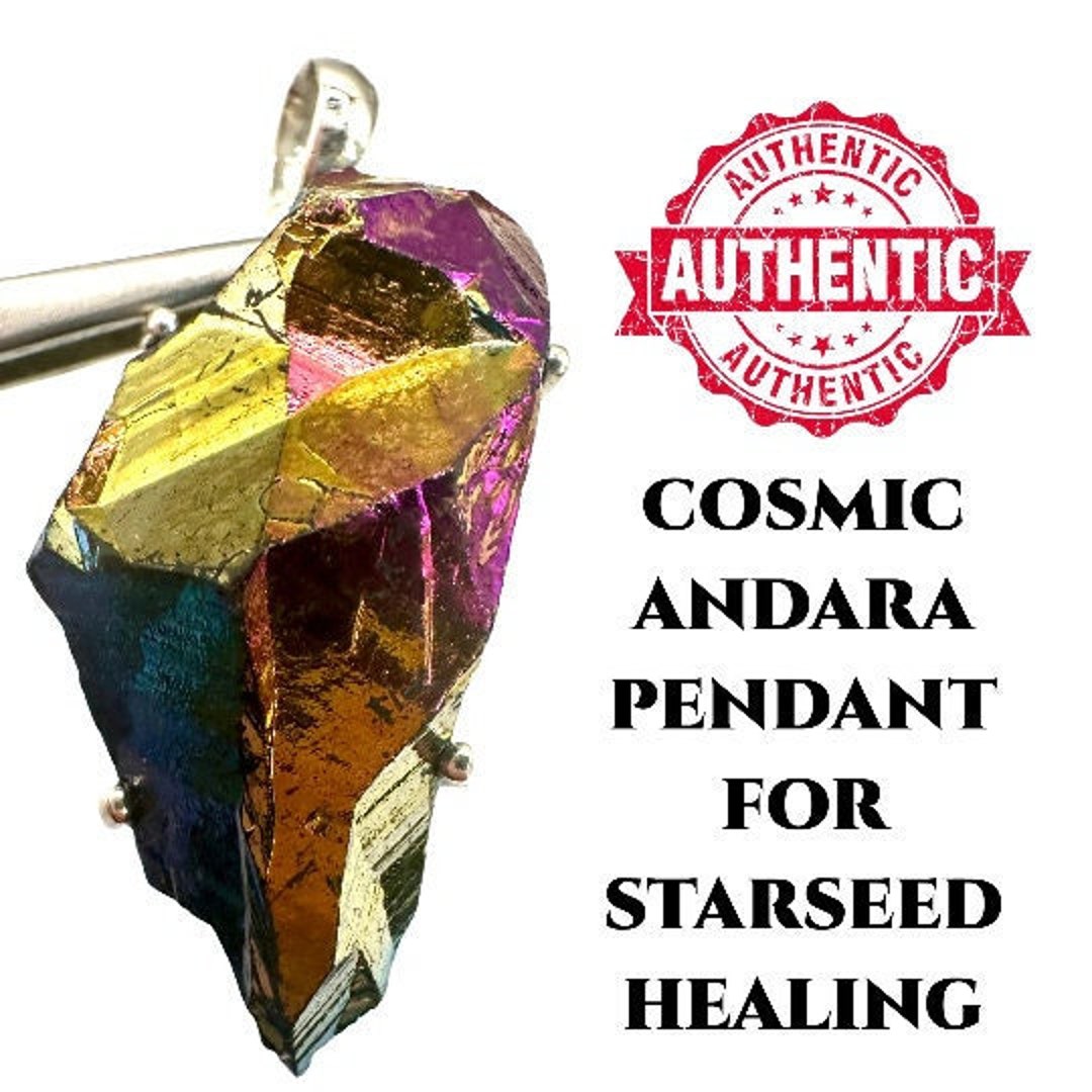 Andara Crystal Pendant Cosmic Andara for Starseed Self Care/downloads ...