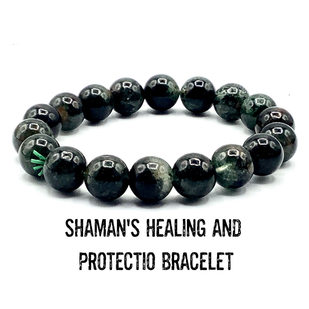 Shamanic Dream Quartz Bracelet Blessed by One of the Rarest Shamans for Soul Healing, Adjustable ...