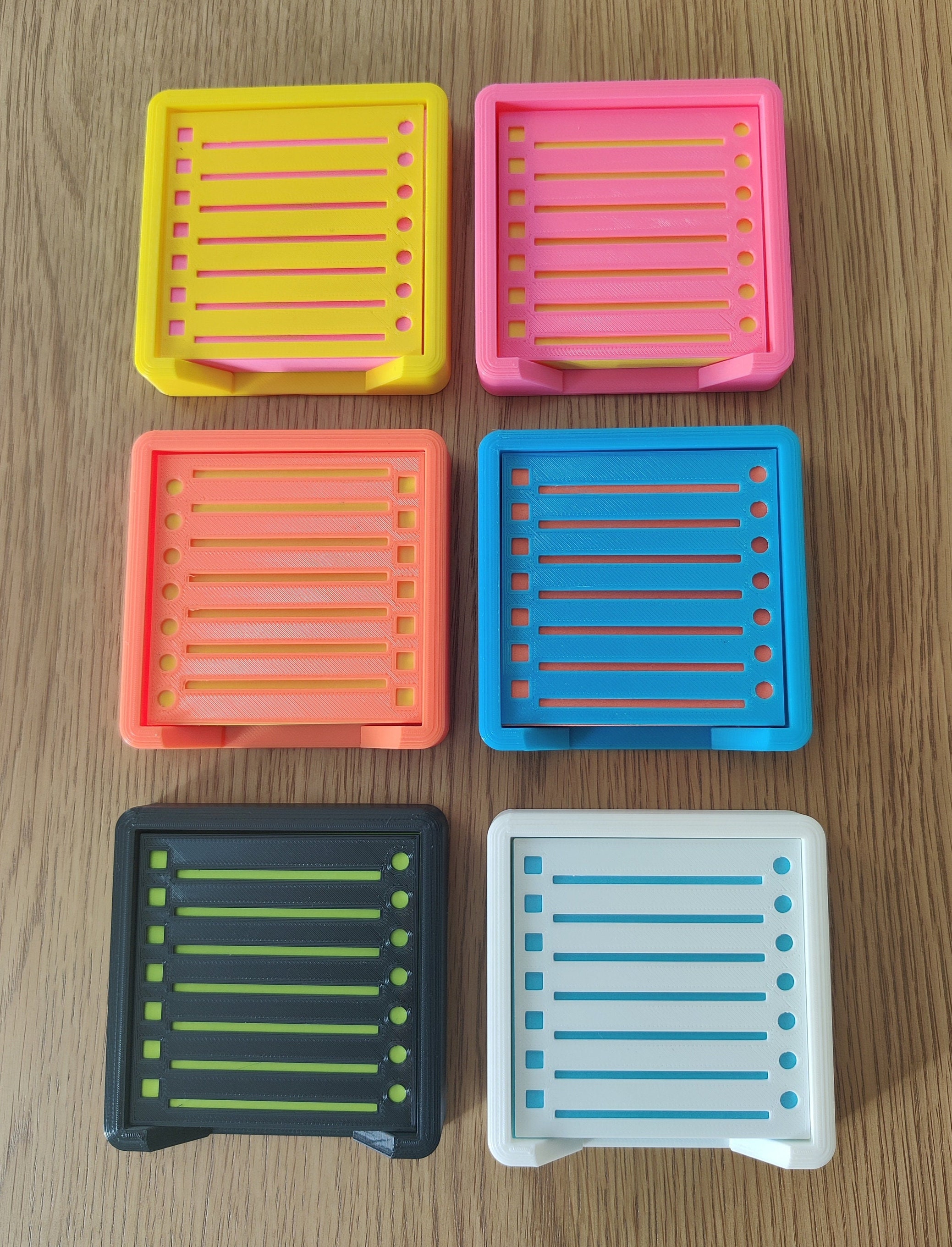 3D Printed Post It Note Holder: Minimalist Desk Organizer - Etsy