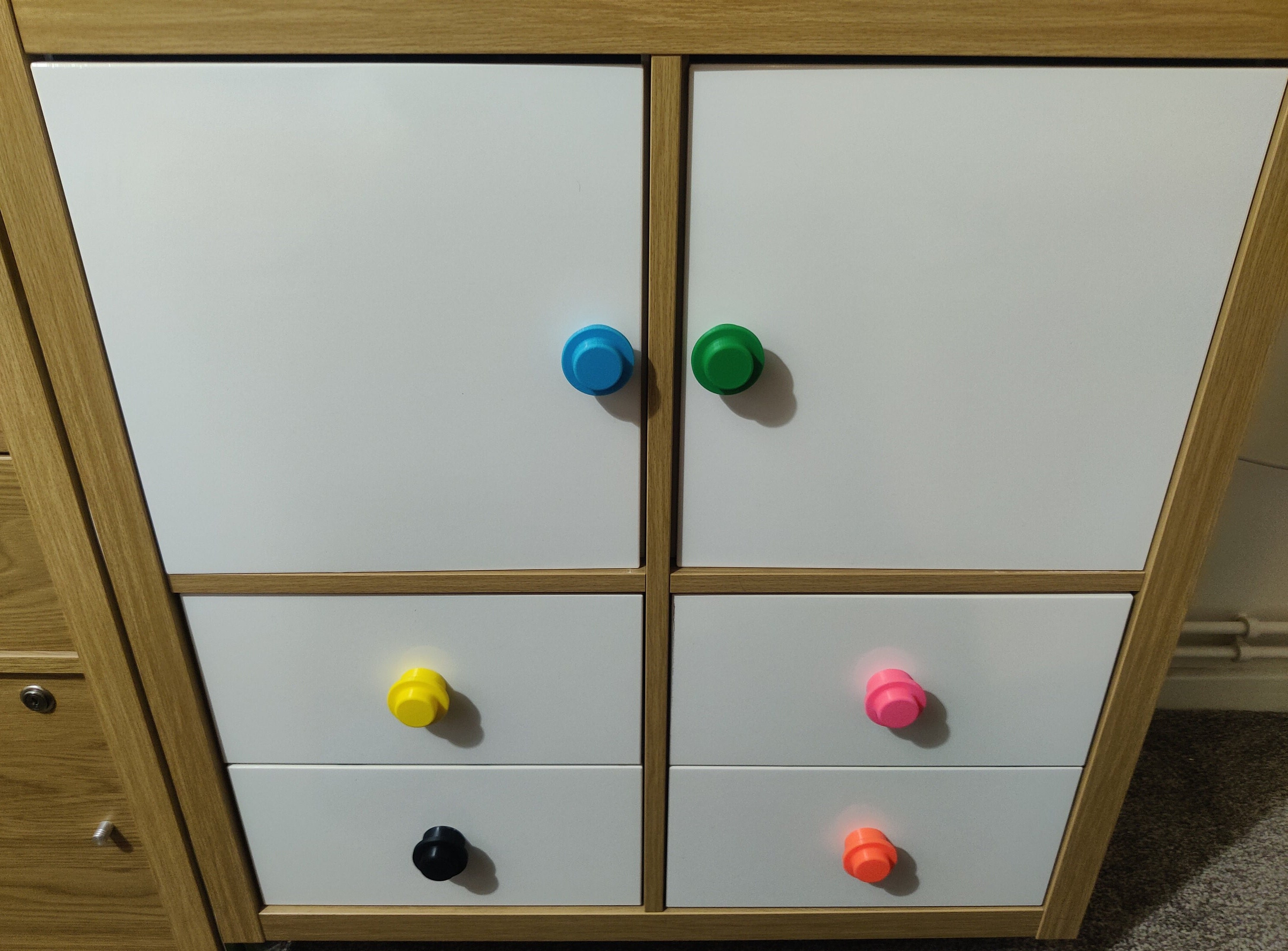 Childrens Bedroom Decor Cupboard Drawer Door Knob Pull Lego Syled Stud Handle - Etsy