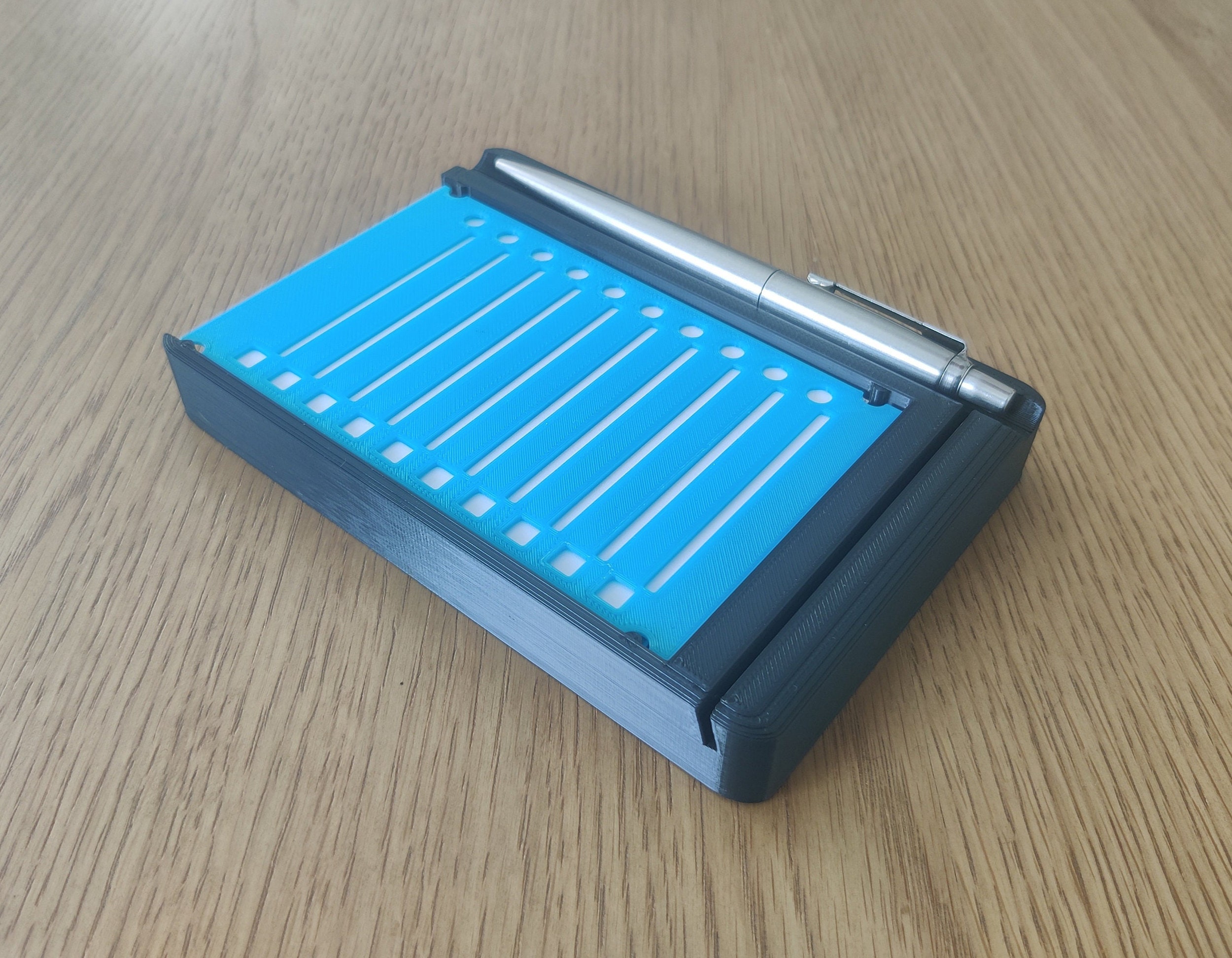 Mini Note Pad Stencil 3D Printed Organiser Minimalist Note - Etsy