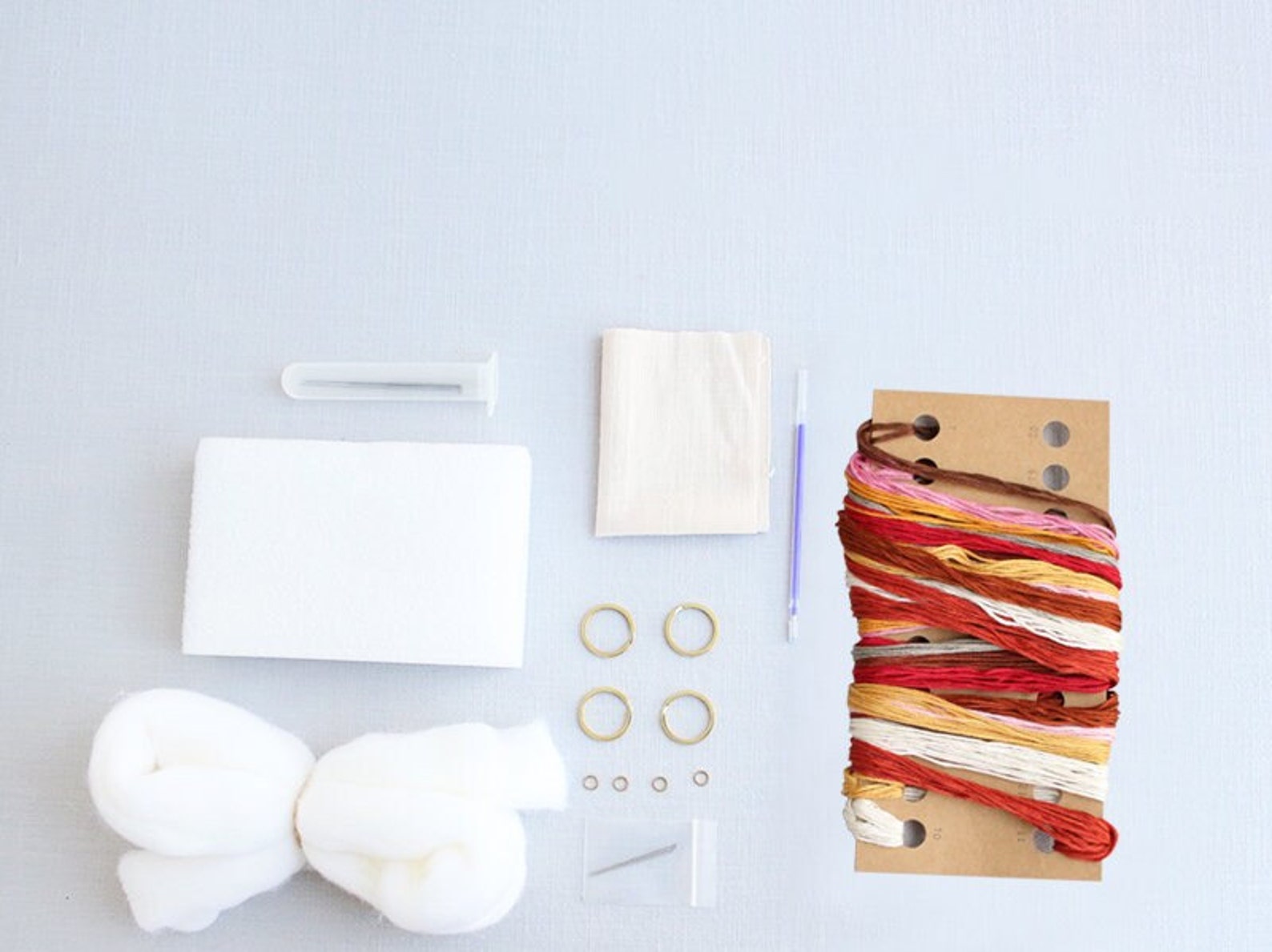 4 Mushrooms Key Ring Needle Felting Kitfelting Supplie - Etsy