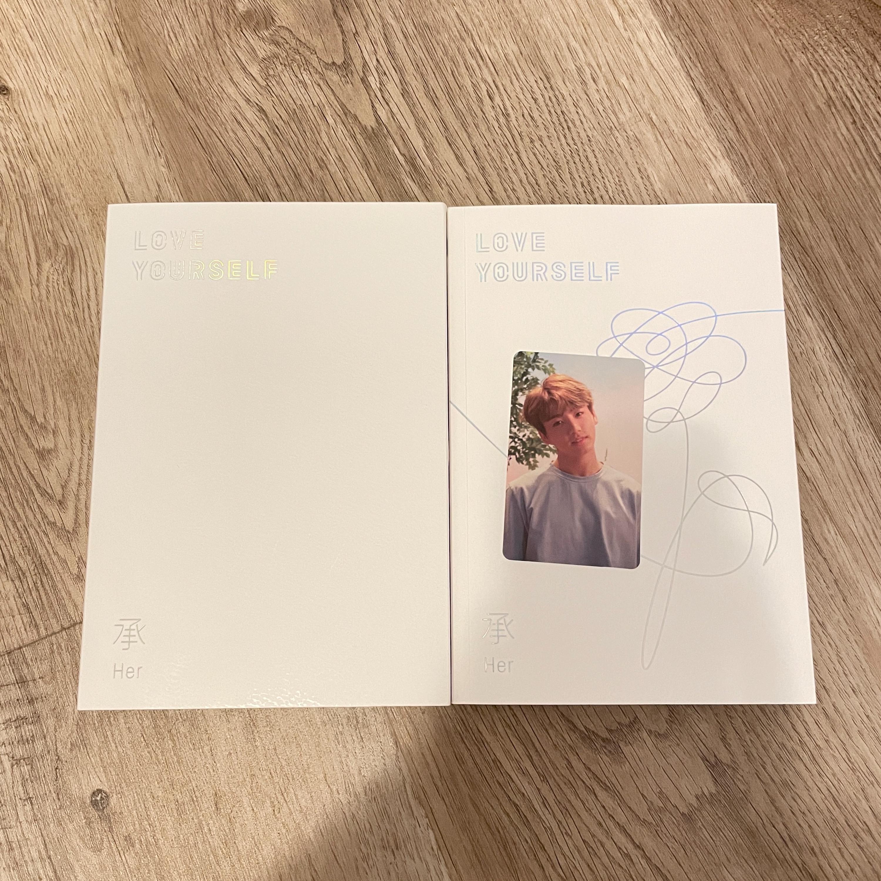 BTS: (OPENED) Official Love Yourself HER Album - Etsy