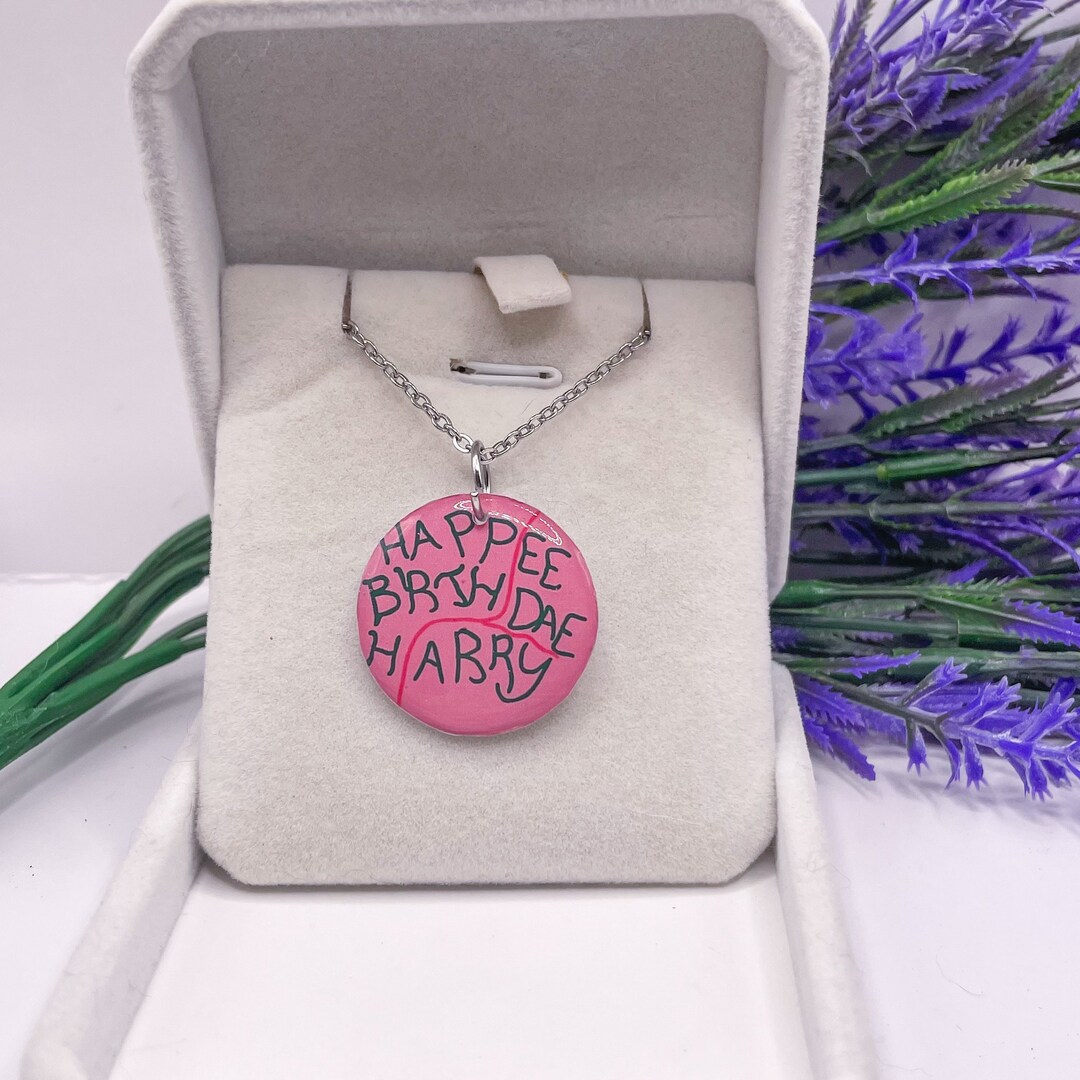 Harry Potter Birthday Cake Necklace Happee Birthdae Harry, Hagrid ...