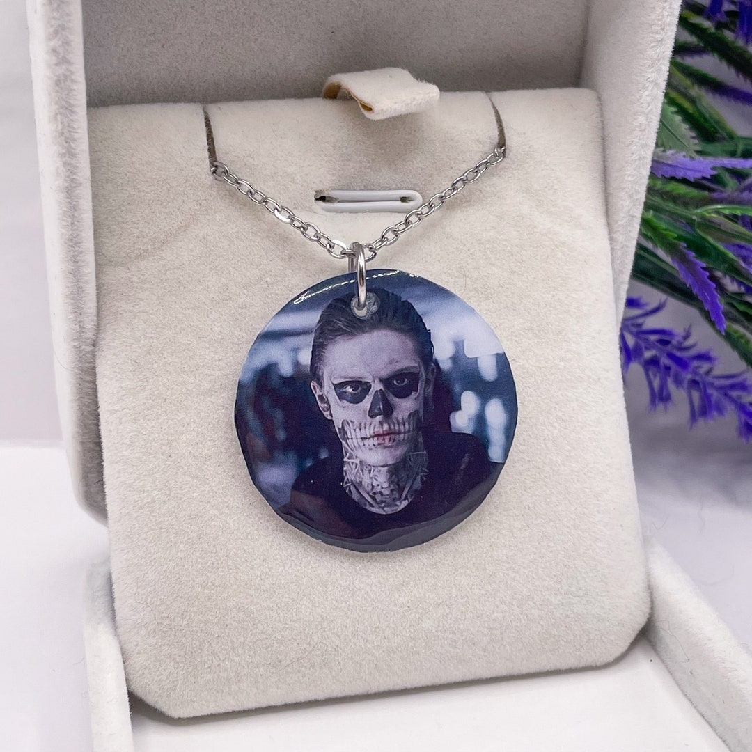 Evan Peters AMERICAN HORROR STORY Necklace Normal People Scare Me ...