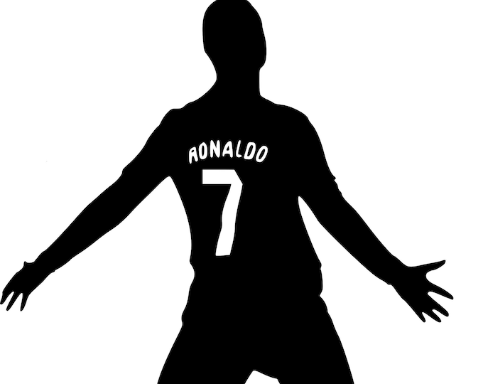 Cristiano Ronaldo Vector Design .SVG .PNG - Etsy Canada