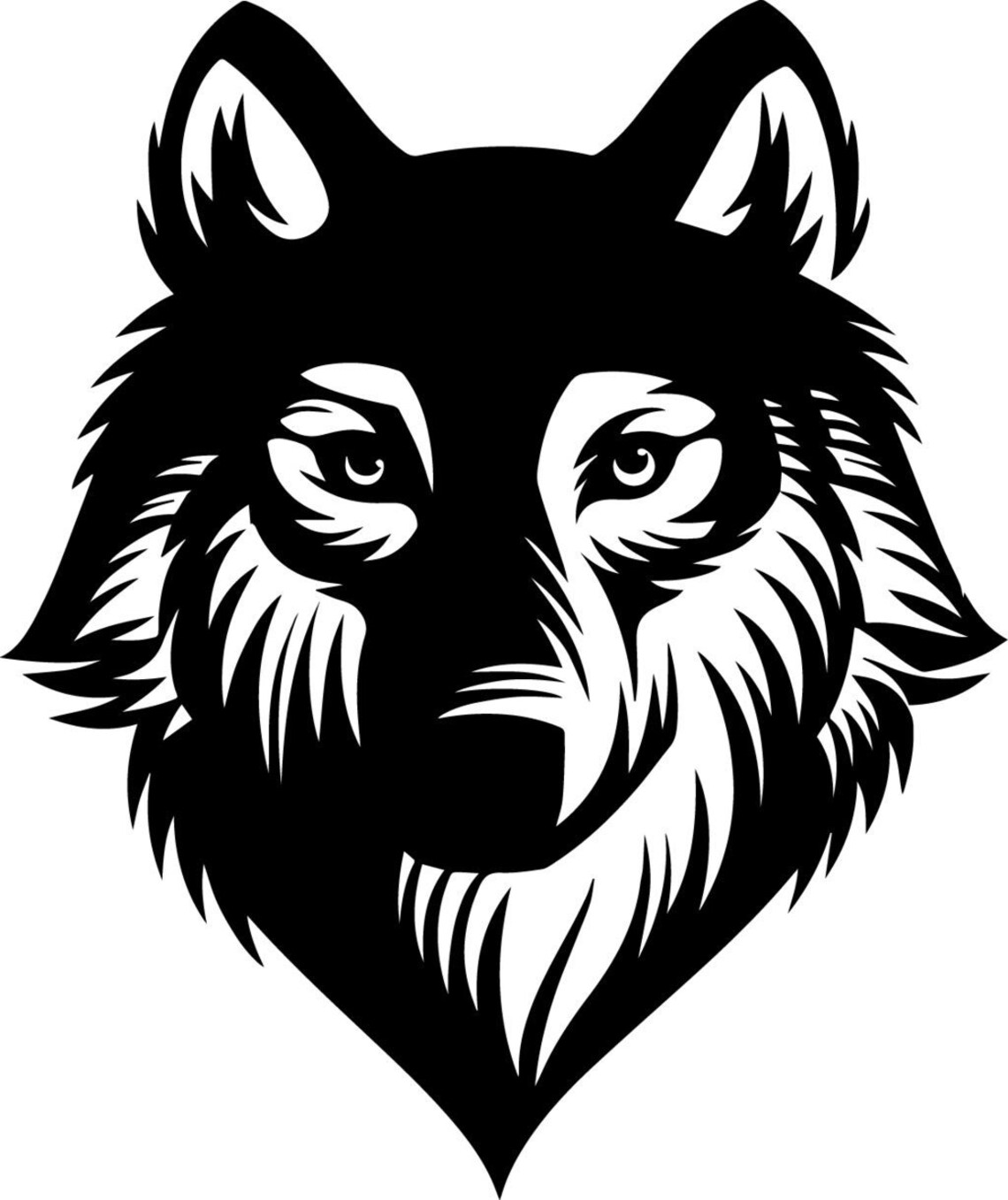 Wolf Svg - Etsy
