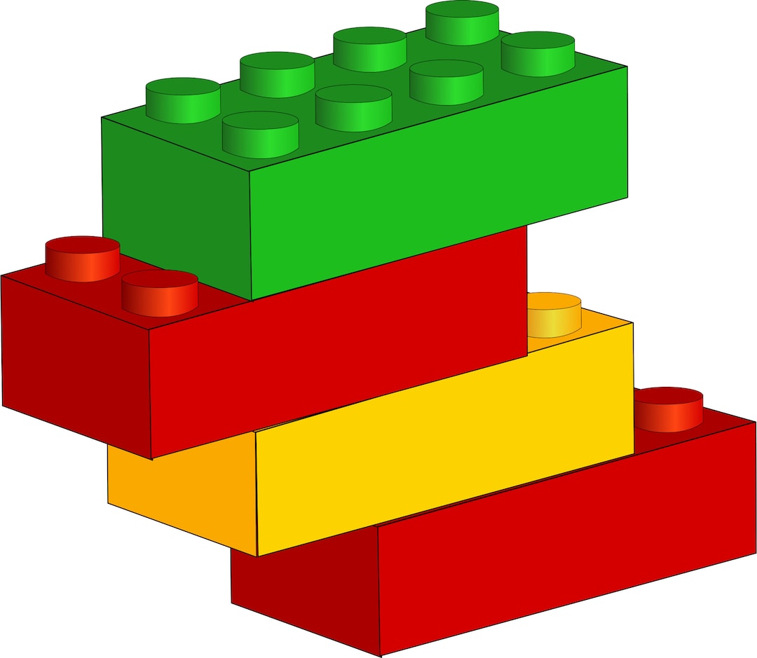 Building Blocks Svg - Etsy
